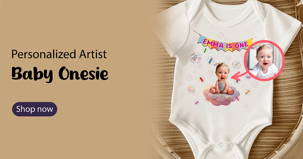 Personalized Artist Baby Onesie - 5+ Perfect Ideas for customizing Art ...