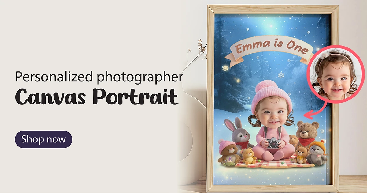 Personalized Photographer Canvas Portrait: 5+ Perfect Value Ideas